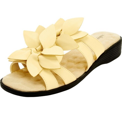 Comfortview Women's (wide Widths Available) The Paula Slip On Sandal ...