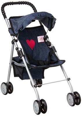 The New York Doll Collection Baby Doll Stroller My First Toy Stroller ...