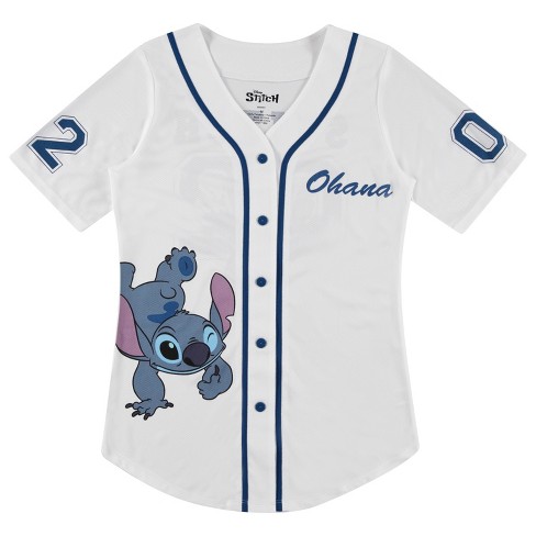 Ladies Lilo And Stitch Shirt - Ladies Classic Lilo And Stitch Baseball ...