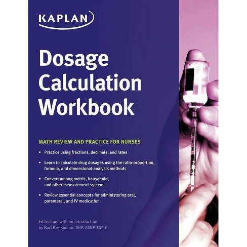 Dosage Calculation Workbook - By Nursing Kaplan (paperback) : Target