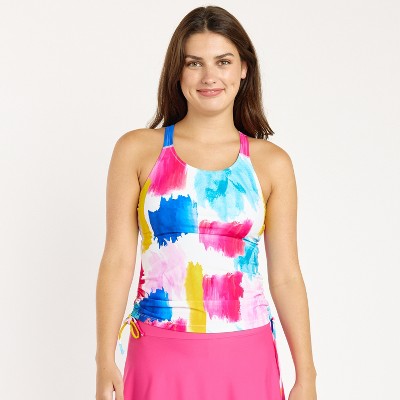 Maya Swim Top With Removable Cups - Spring Daydream - Small : Target