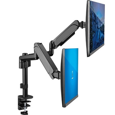 Quarx Dual Monitor Stand, 32in VESA Mount, Arms & Stands for 2 Monitors ...