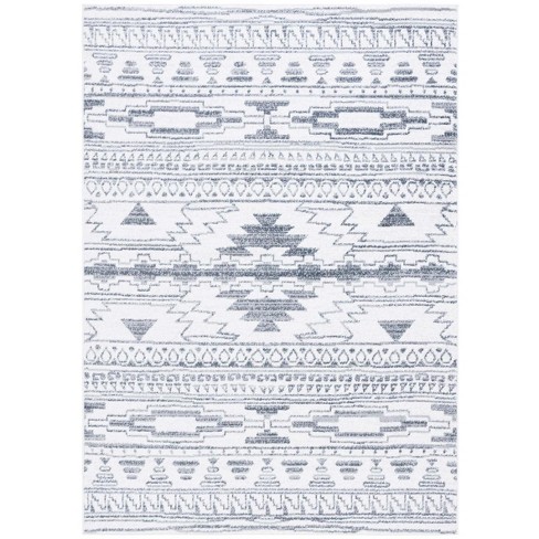 Layla Lay105 Power Loomed Area Rug - Ivory/grey - 5'5"x7'6" - Safavieh ...