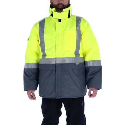 Refrigiwear High Visibility Freezer Edge Insulated Jacket With ...