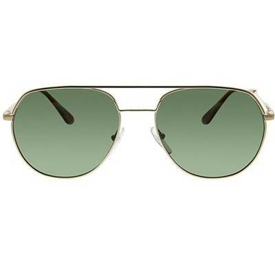 Prada Pr 55us Zvn198 Unisex Aviator Polarized Sunglasses Gold 57mm : Target
