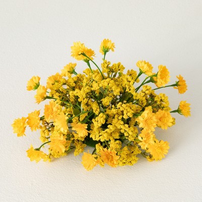 10.5"h Sullivans Yellow Wildflower Orb, Yellow : Target