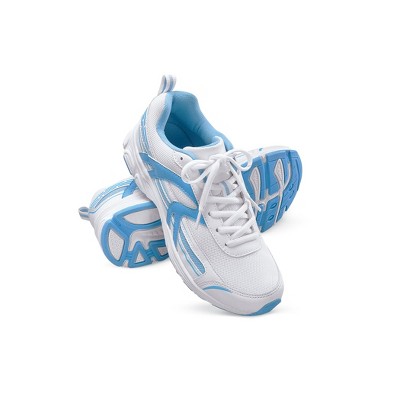 Collections Etc Womens Lightweight Active Sport Mesh Sneakers 11 White ...