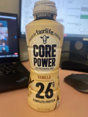 Core Power Vanilla 26g Protein Shake - 14 Fl Oz Bottle : Target