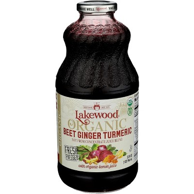 Lakewood Organic Beet Ginger Turmeric Juice - Case Of 6 - 32 Fl Oz : Target