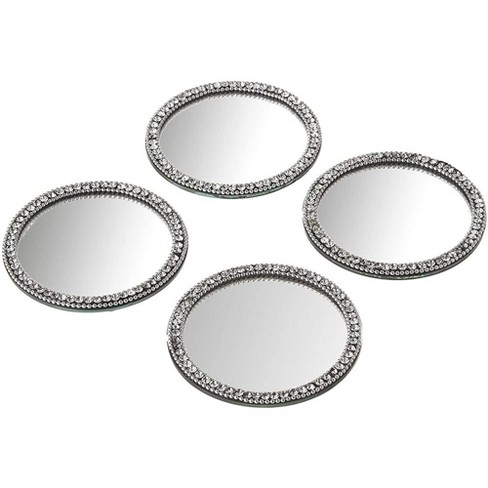 Jiallo Brilliant Set Of 4 Mirror Coasters : Target