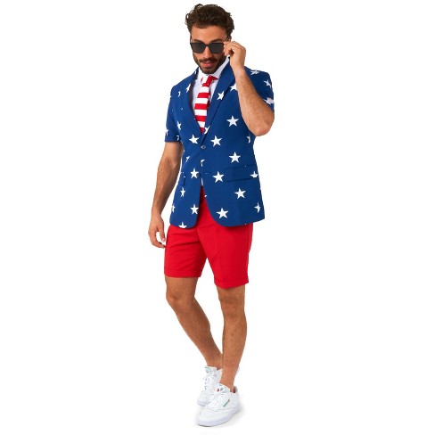 Opposuits Men's Usa Summer Suits - Summer Stars And Stripes ...