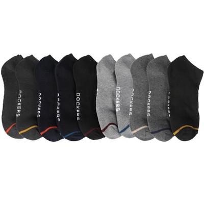 Dockers Men's Socks & Hosiery - 10-pack Athletic Low-cut Sport, Workout ...