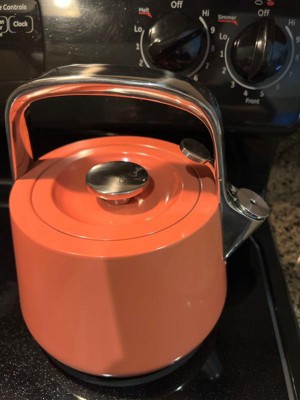 Caraway Home 64oz Whistling Tea Kettle Perracotta : Target