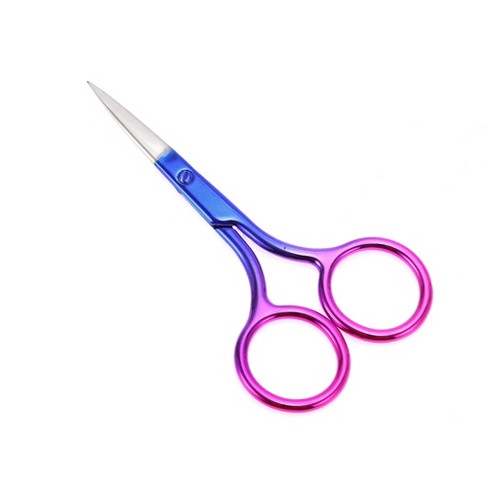 Women Sharped Edged Scissors Grooming Scissors Blue Pink 1 Pc : Target