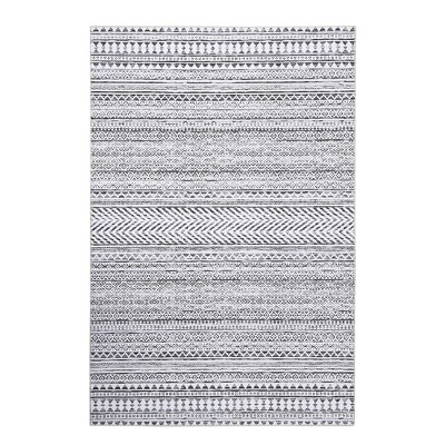 Machine Washable Rug Moroccan Boho Geometric Rug, 4x6 : Target