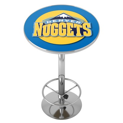 Denver Nuggets Logo Bar Table With Footrest : Target