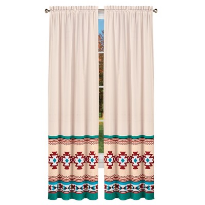 Collections Etc Quilted Turquoise Southwest Aztec Furniture Cover Chair ...