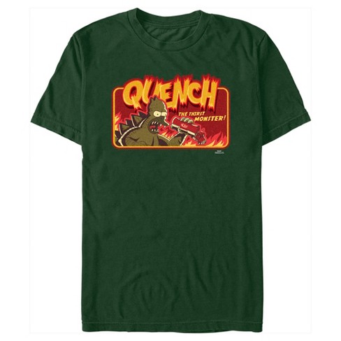 Men's The Simpsons Godzilla Homer Quench The Thirst Monster T-shirt ...