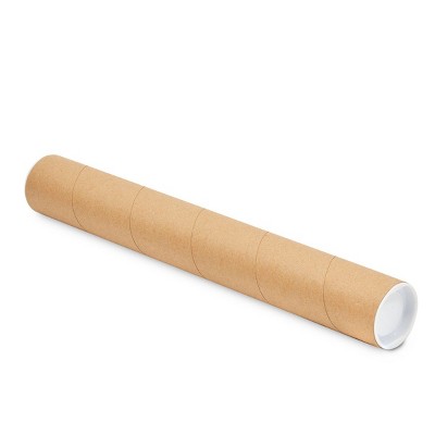 Buy Stockroom Plus 12 Pack Long Cardboard Poster Tubes for Shipping ...