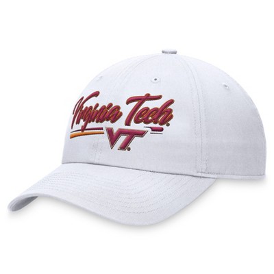 Ncaa Virginia Tech Hokies Unstructured Washed Cotton Twill Hat - White ...