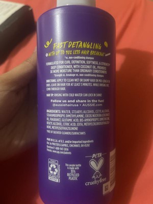 Aussie 3 Minutes Miracle Curls Detangling Deep Conditioner - 8 Fl Oz ...