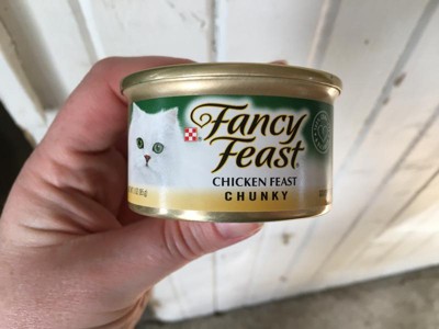 Purina Fancy Feast Chunky Gourmet Wet Cat Food Chicken Feast - 3oz : Target