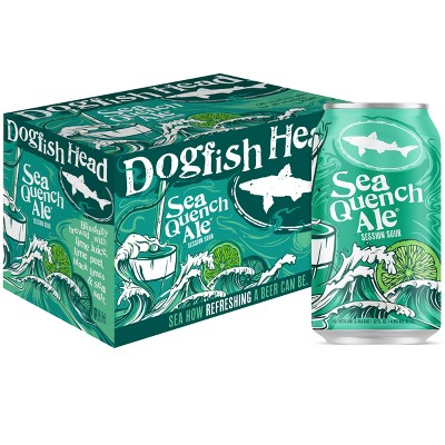 Dogfish Head Seaquench Ale Session Sour Beer - 6pk/12 Fl Oz Cans : Target