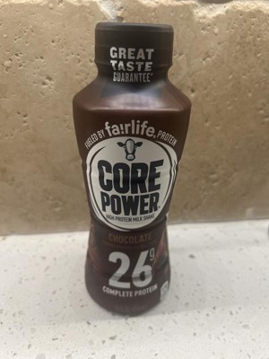 Core Power Chocolate 26g Protein Shake - 14 Fl Oz Bottle : Target