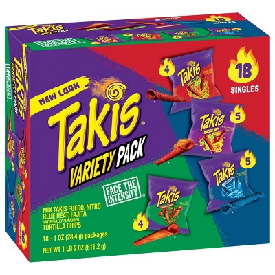 Takis Variety Pack 18oz/18ct : Target