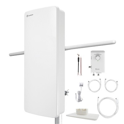 Naxa High-powered Amplified Atsc/hdtv/fm Indoor Antenna : Target