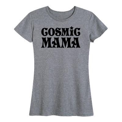 Women's - Instant Message - Cosmic Mama Short Sleeve Graphic T-Shirt ...