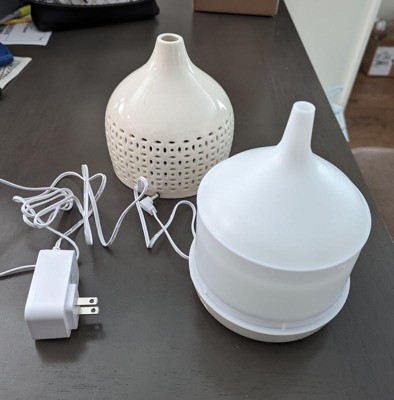 Ceramic Cutout 300ml Large Diffuser White - Threshold™ : Target