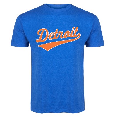 Men's - Instant Message - Baseball Tail, Detroit Short Sleeve Graphic T ...