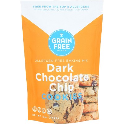 Grain Free Baker Cookie Mix Dark Chocolate Chip - Case Of 6 - 12 Oz ...