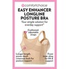 Comfort Choice Women's Plus Size Easy Enhancer Wireless Longline ...
