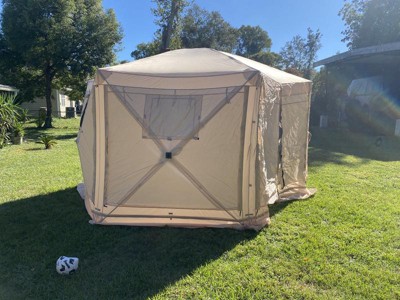 Clam Quick-set Pavilion Portable Pop-up Outdoor Camping Gazebo Screen ...