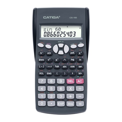 Cs-183 2-line Lcd Display Scientific Calculator : Target