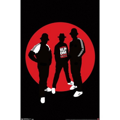 Trends International Run Dmc - Minimalist Logo Unframed Wall Poster ...