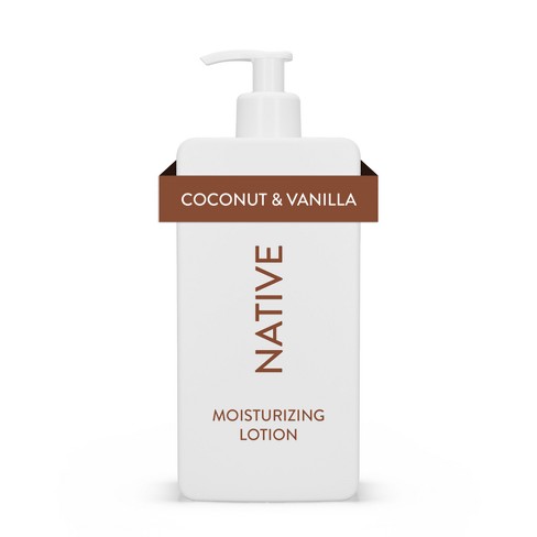 Native Body Lotion Pump - Coconut & Vanilla - 16.5 Fl Oz : Target
