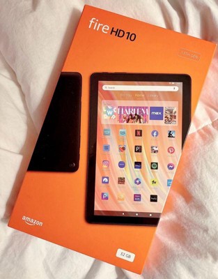Amazon Fire Hd 10" 32gb Tablet (2023 Release) - Black : Target