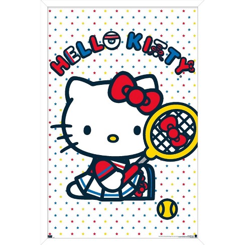 Trends International Hello Kitty And Friends: 21 Sports - Kitty Tennis ...
