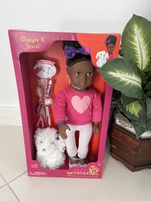 Our Generation Choyce & Jewel 18" Doll & Pet Grooming Set : Target