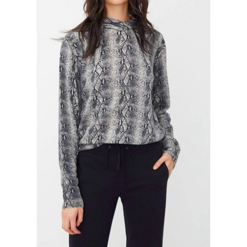 Women's Archie Snake Print Hooded Sweater - Generation Love : Target