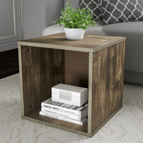 End Table - Stackable Contemporary Minimalist Modular Cube Accent Table ...