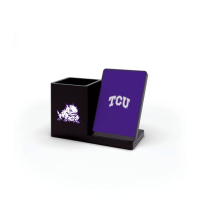 Ncaa Tcu Horned Frogs Wireless Charging Pen Holder : Target
