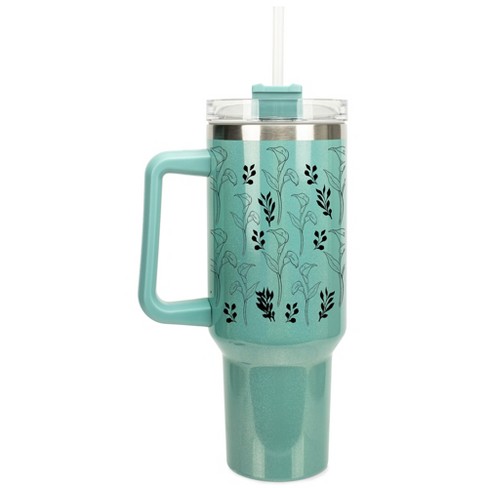 Elanze Designs Calla Lily Flower Floral Pattern 40 Oz. Stainless Steel ...