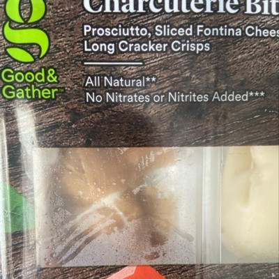 Prosciutto, Fontina Cheese Sliced, Long Cracker Crisps - 2.5oz - Good ...