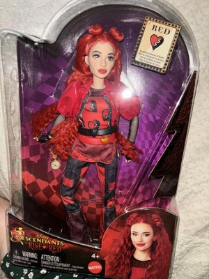 Disney Descendants: The Rise Of Red Fashion Doll & Accessory, Red ...