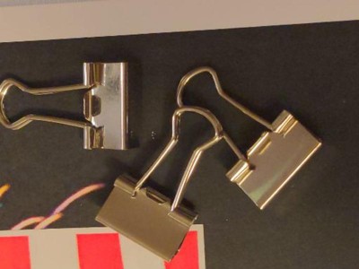 U Brands 60ct Mini Binder Clips Silver : Target