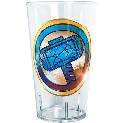 Marvel: Thor: Love And Thunder Stormbreaker Gold And Blue Logo Tritan ...